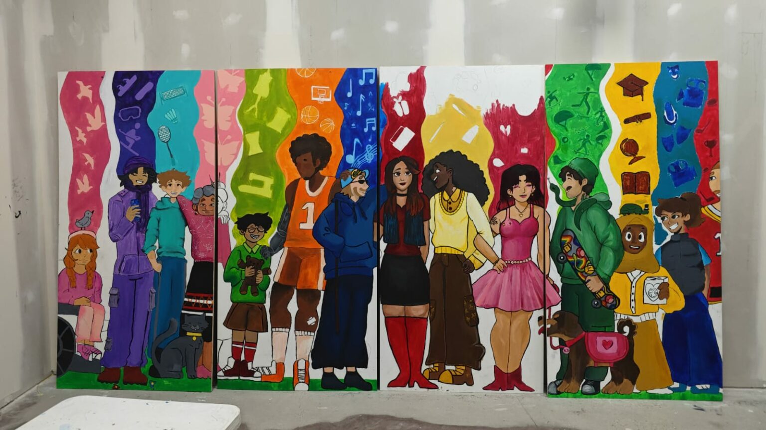 Cardel Rec South Mural Project – Antyx Community Arts