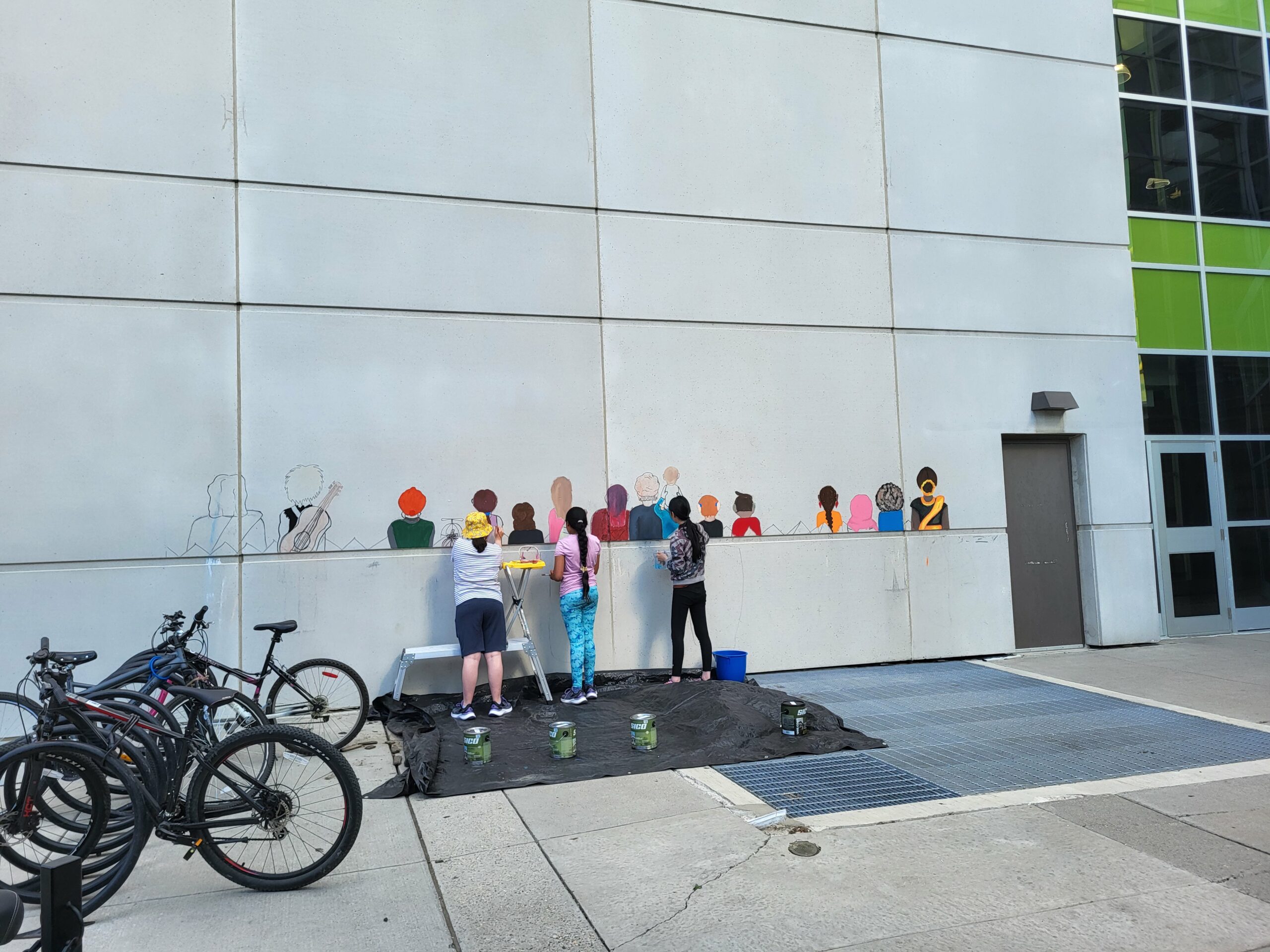 Genesis Mural Project - Summer update - Antyx Community Arts